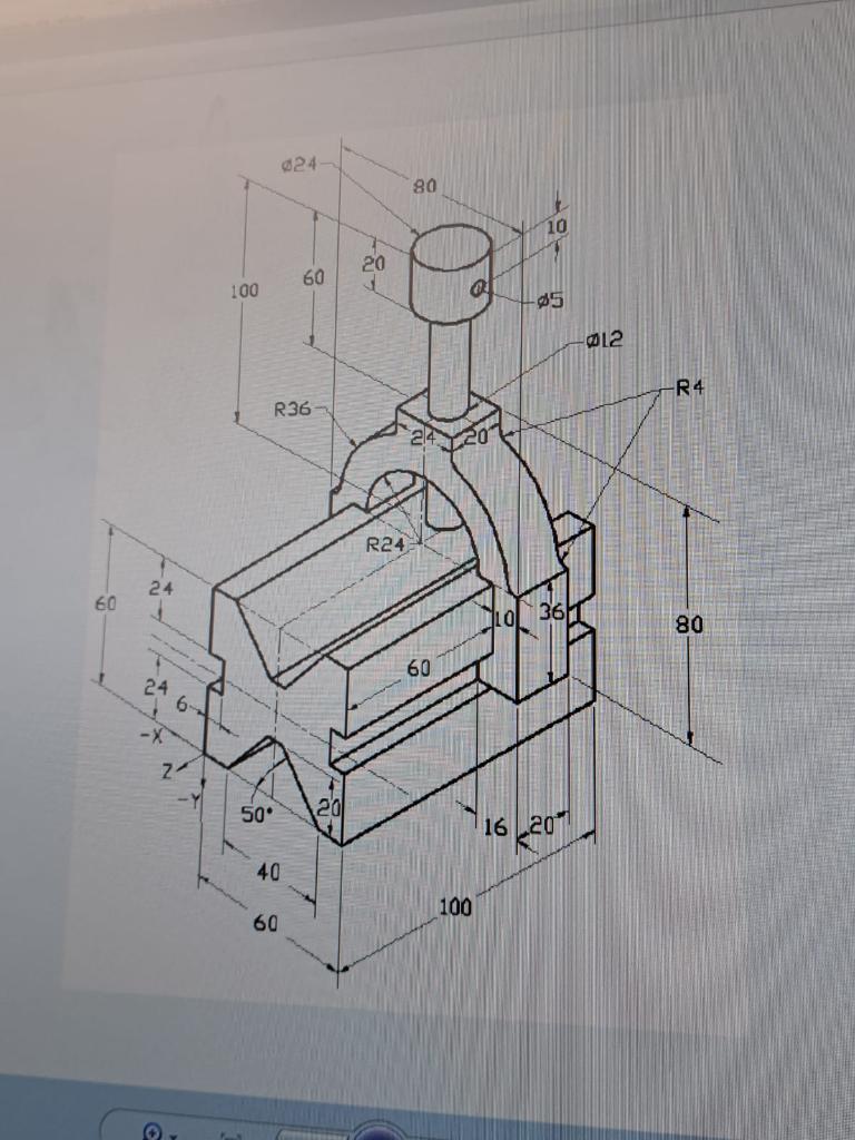 Solved Make the following solidworks assembly, showing each | Chegg.com