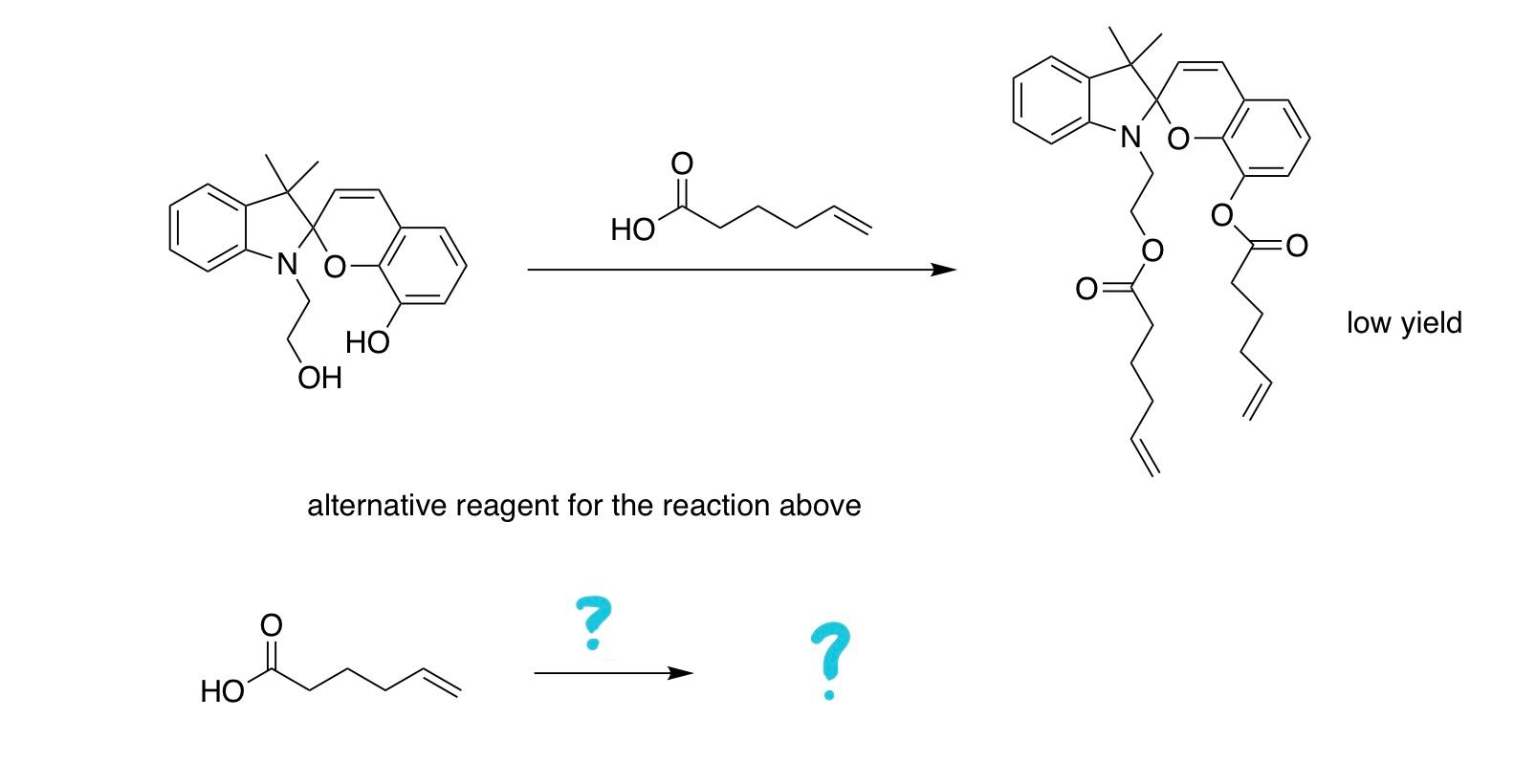 Solved Fill in the blanks with alternative reagent that | Chegg.com
