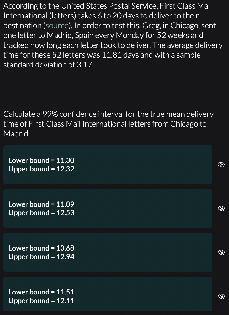 Solved According to the United States Postal Service, First | Chegg.com