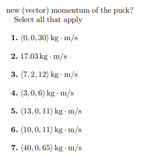 Solved A hockey puck is sliding along the ice with nearly | Chegg.com
