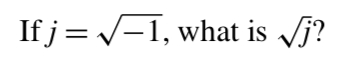 Solved Ifj= V-1, what is Vj? | Chegg.com