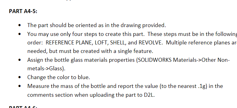 Solved PART A4-5: You may use only four steps to create this | Chegg.com