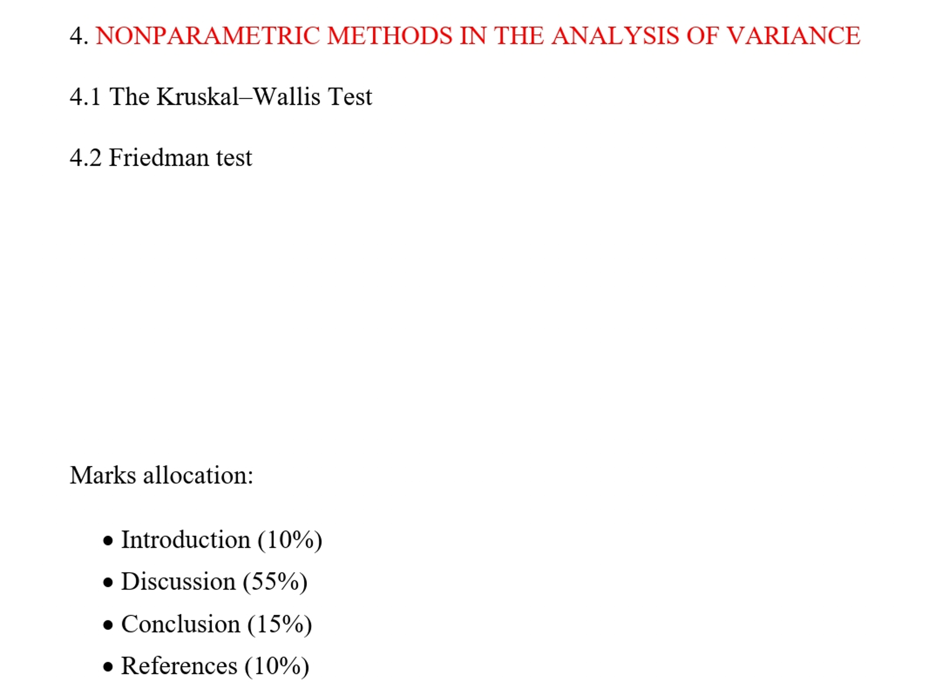 Solved NONPARAMETRIC METHODS IN THE ANALYSIS OF VARIANCE4.1 | Chegg.com