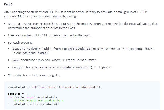 Solved Using the code in the Beginner Level, modify the | Chegg.com