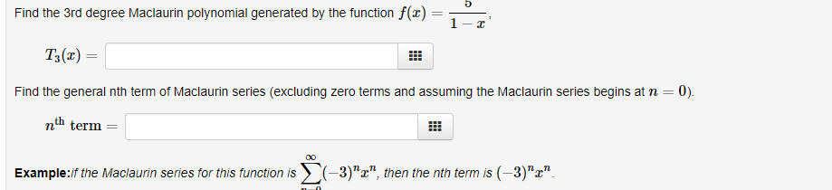 Solved Find the 3rd degree Maclaurin polynomial generated by | Chegg.com