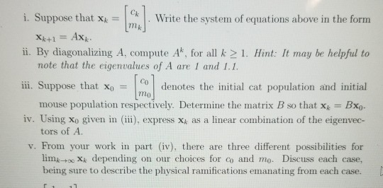 Solved (a) Suppose that Anxn is a diagonalizable matrix so | Chegg.com