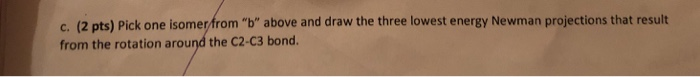 Solved (28 (5 Points) For the compounds below indicate all | Chegg.com