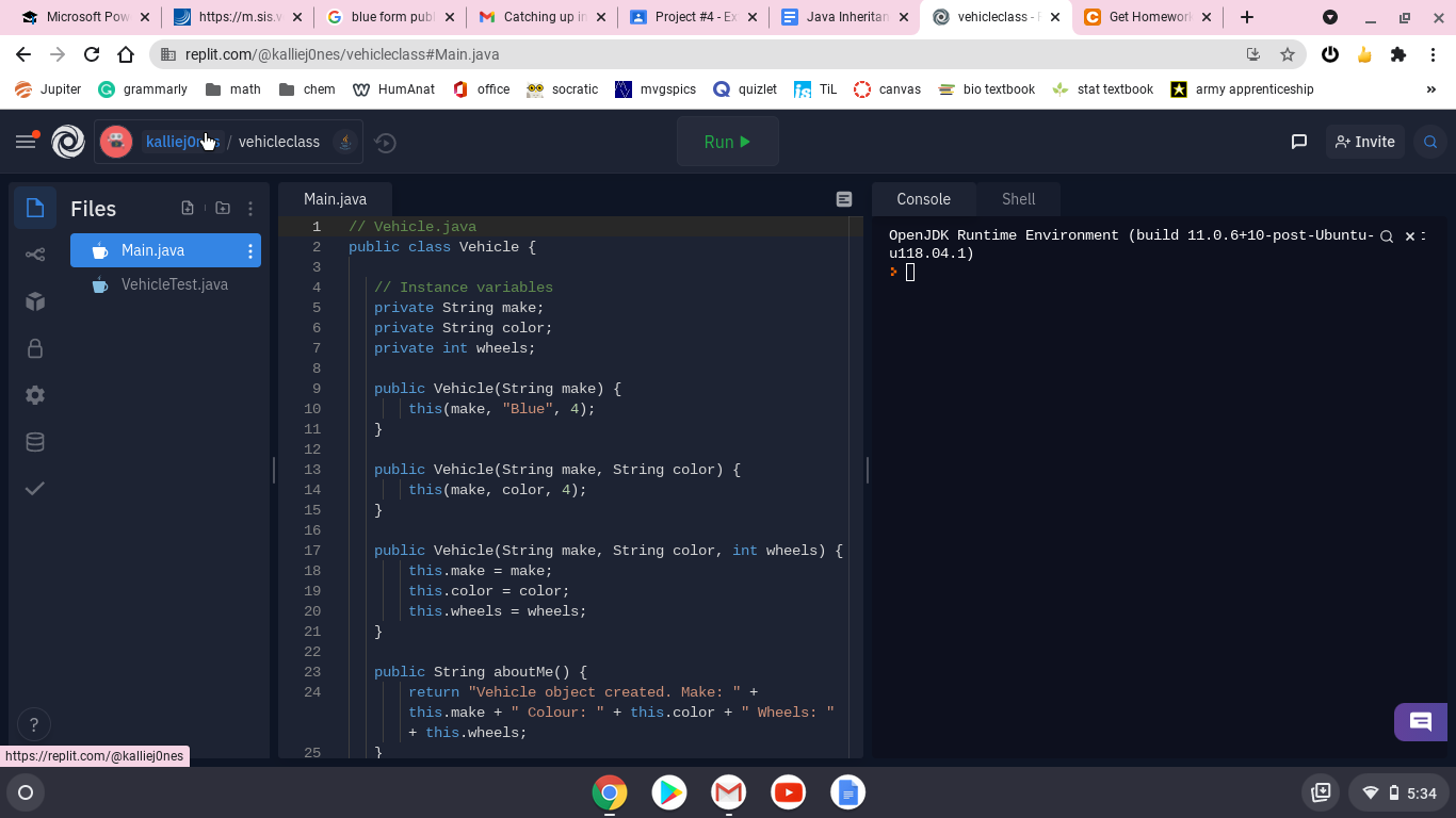 Solved CODE IN JAVA You are going to use Java Inheritance | Chegg.com