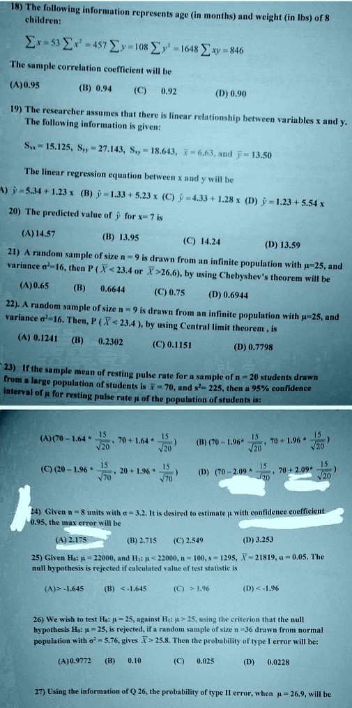 Solved Please with steps and clear answers Please answer | Chegg.com