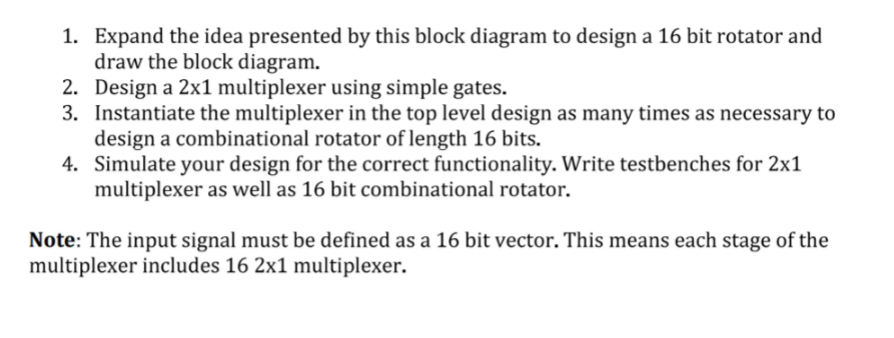 Solved The Following Figure Shows The Block Diagram Of An 8 