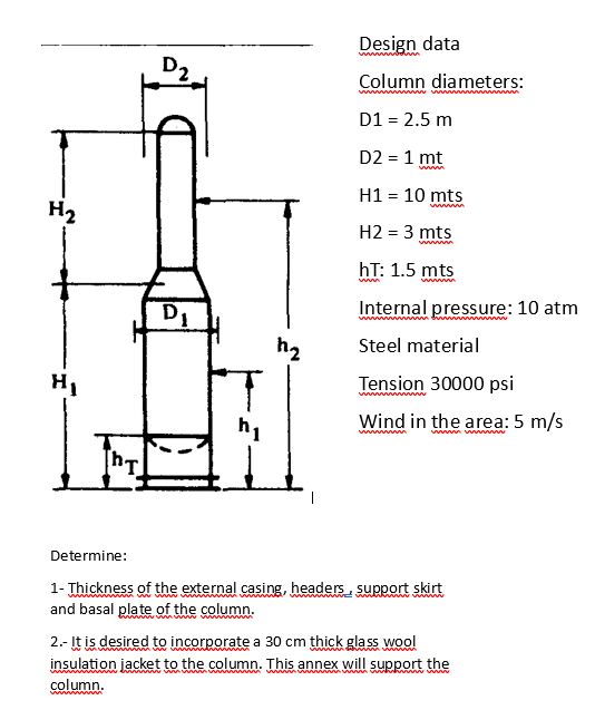 Solved Resolve the problem in accordance with the ASME code | Chegg.com