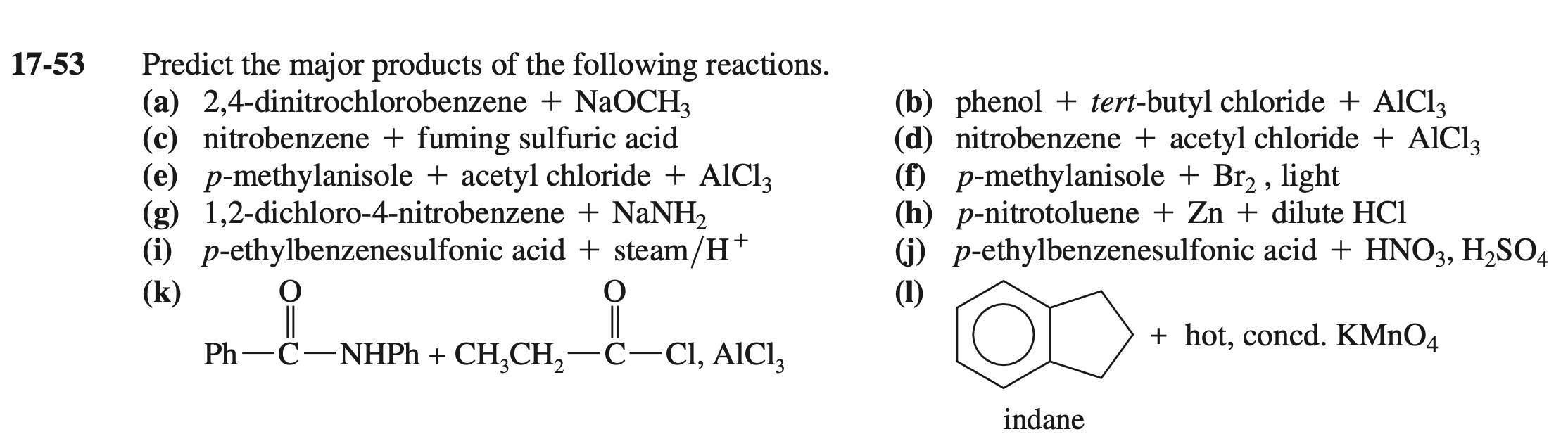 Solved Predict the major products of the following | Chegg.com