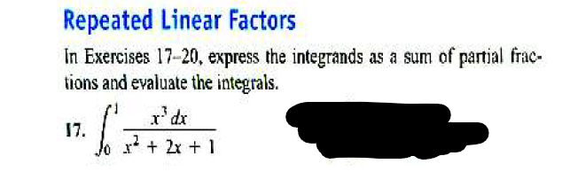 Solved Repeated Linear Factors In Exercises 17-20, express | Chegg.com