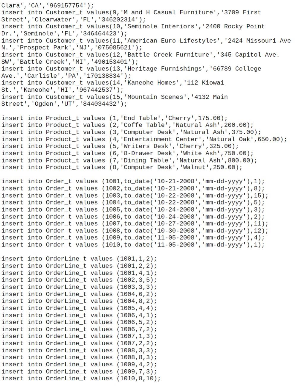 Solved Before starting this assignment load the PVFC.sql | Chegg.com