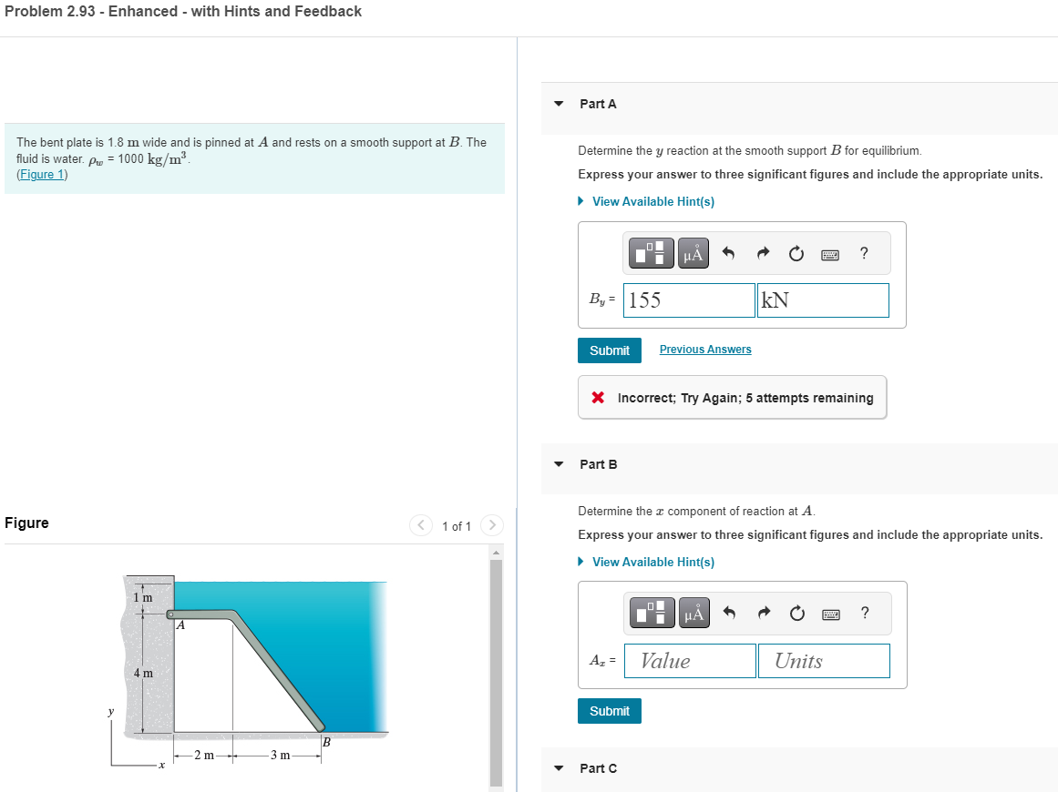 Solved Problem 2.93 - Enhanced - with Hints and Feedback | Chegg.com