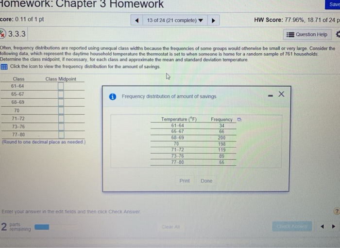 Solved Omework Chapter 3 Homework Save Core 0 11 Of 1 Pt