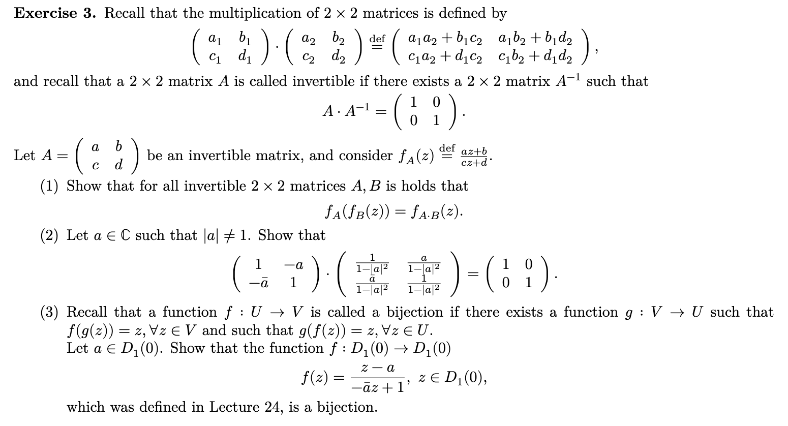 Solved (a1c1b1d1)⋅(a2c2b2d2)= def | Chegg.com