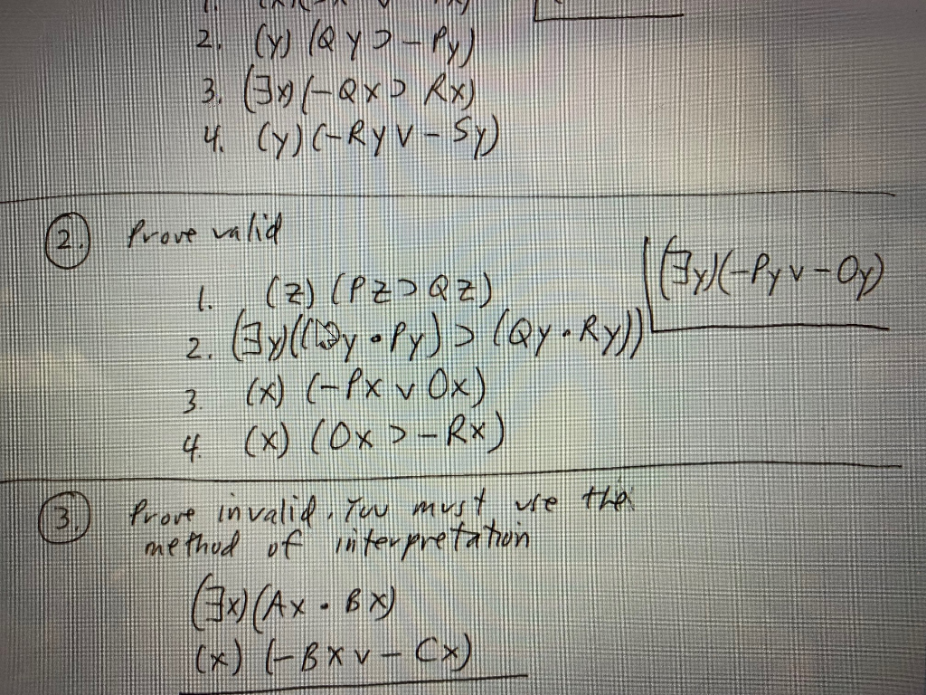 DO NOT USE CP, IP, or AP in your proofs. I will not | Chegg.com