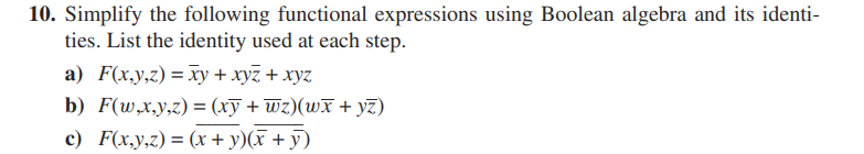 Solved 1. Construct a truth table for the following: . a) | Chegg.com
