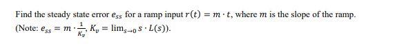 Solved Using Matlab find the steady state error for the code | Chegg.com