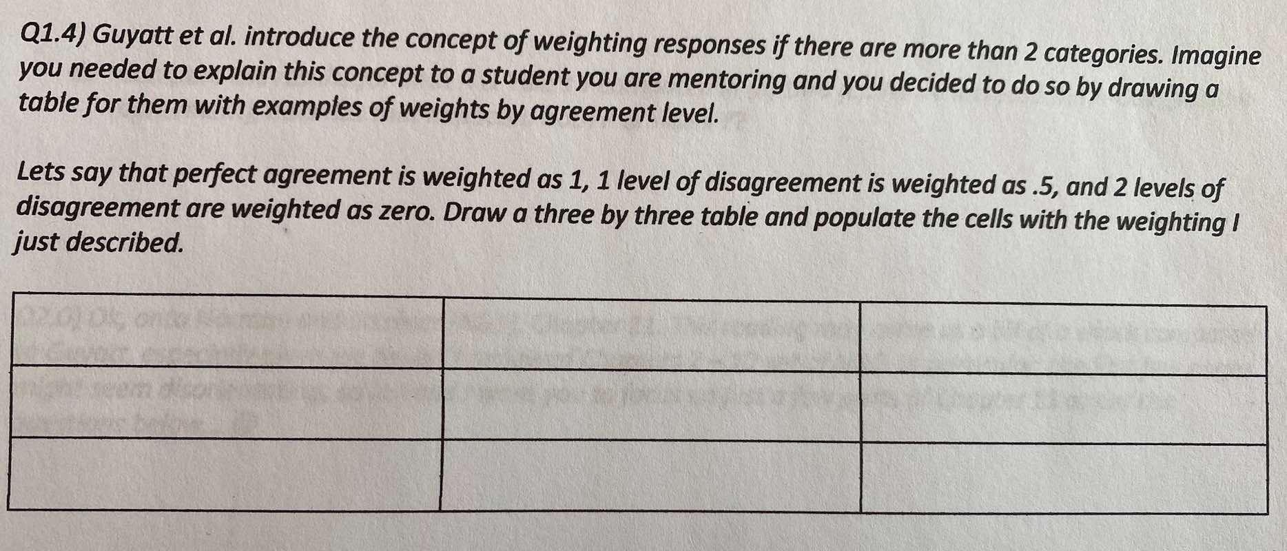 Solved Q1.4) Guyatt et al. introduce the concept of | Chegg.com