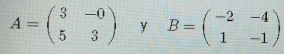 Solved Consider A, B matrices given by: Then the entry | Chegg.com