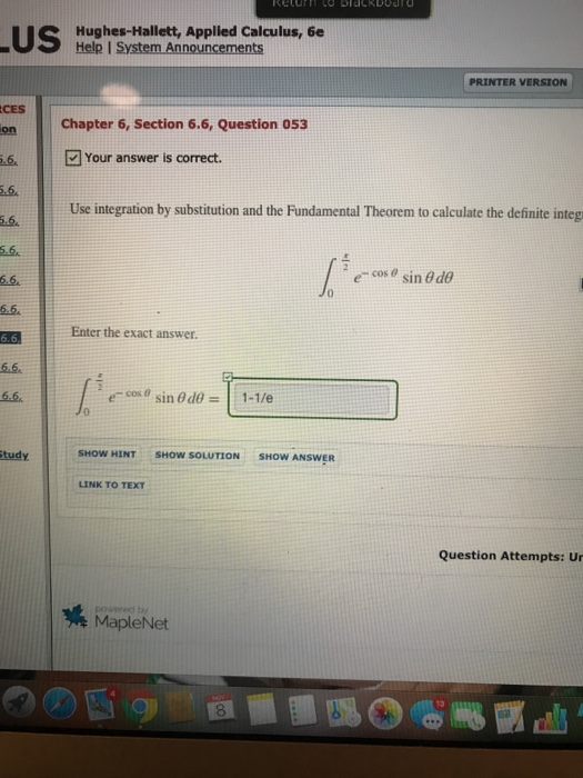 Solved Hughes-Hallett, Applied Calculus, 6e Help I System | Chegg.com