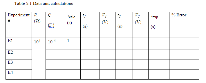 Solved I Am Doing A Lab And This Is Experiment 1 And I Cant