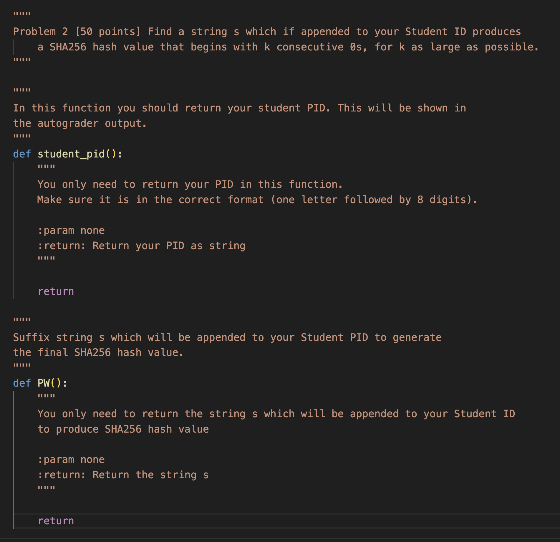 Solved וIו Problem 1 [50 points] Let | Chegg.com