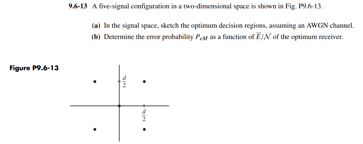 Solved 9.6-13 A five-signal configuration in a | Chegg.com