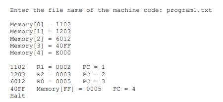 The input to your program is a single text file | Chegg.com