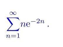 Solved - ne-2η Σne n=1 | Chegg.com