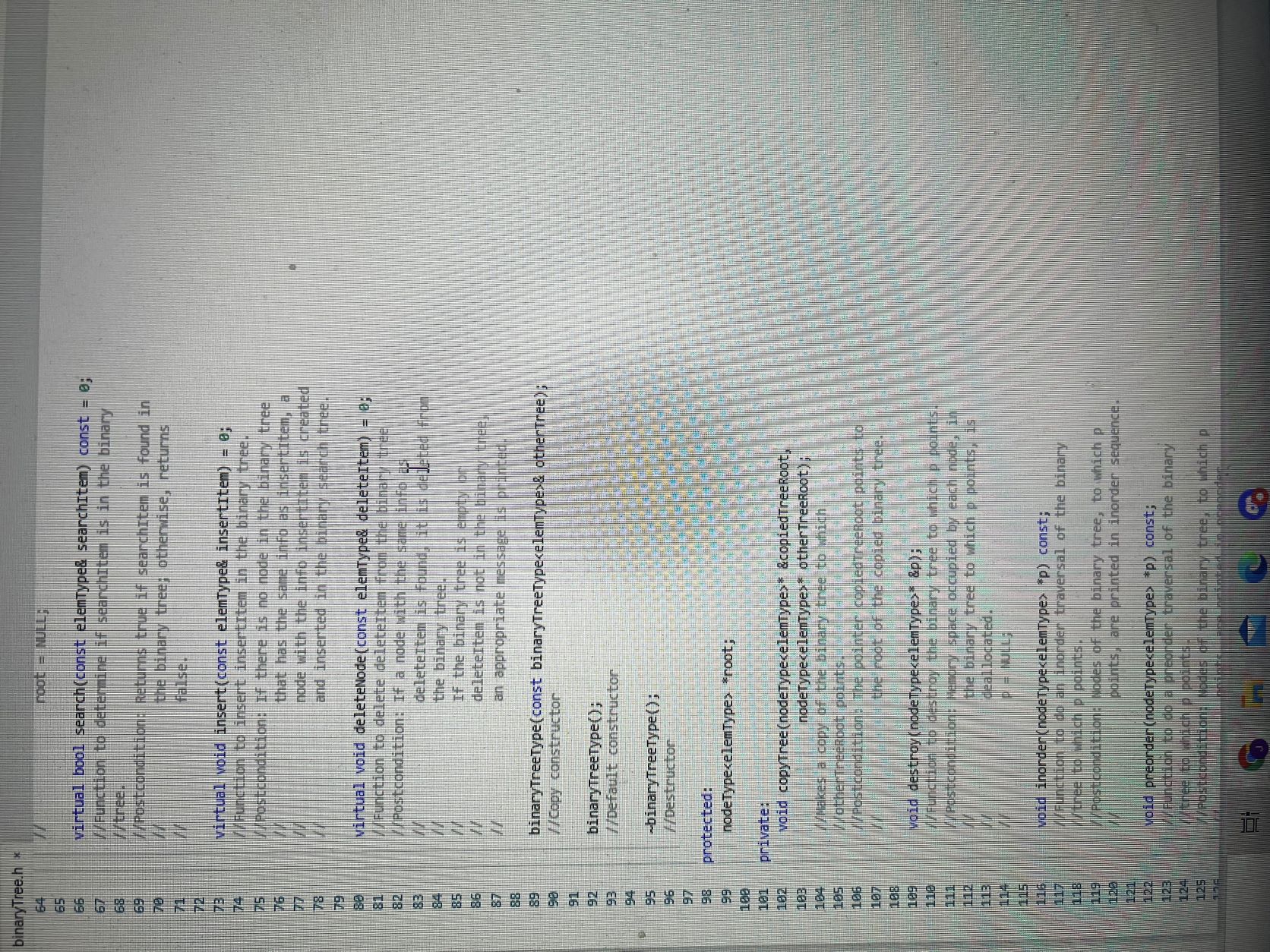 Binary Expression Tree Project In the module on | Chegg.com