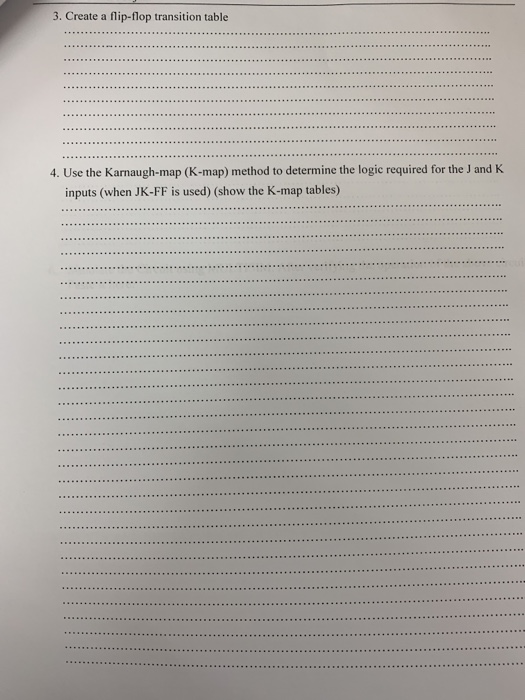 Solved Three-bit Synchronous counter with irregular binary | Chegg.com