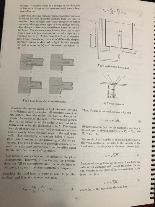 Solved EXPERIMENT 106 FLOW THROUGH AN ORIFICE traverne | Chegg.com