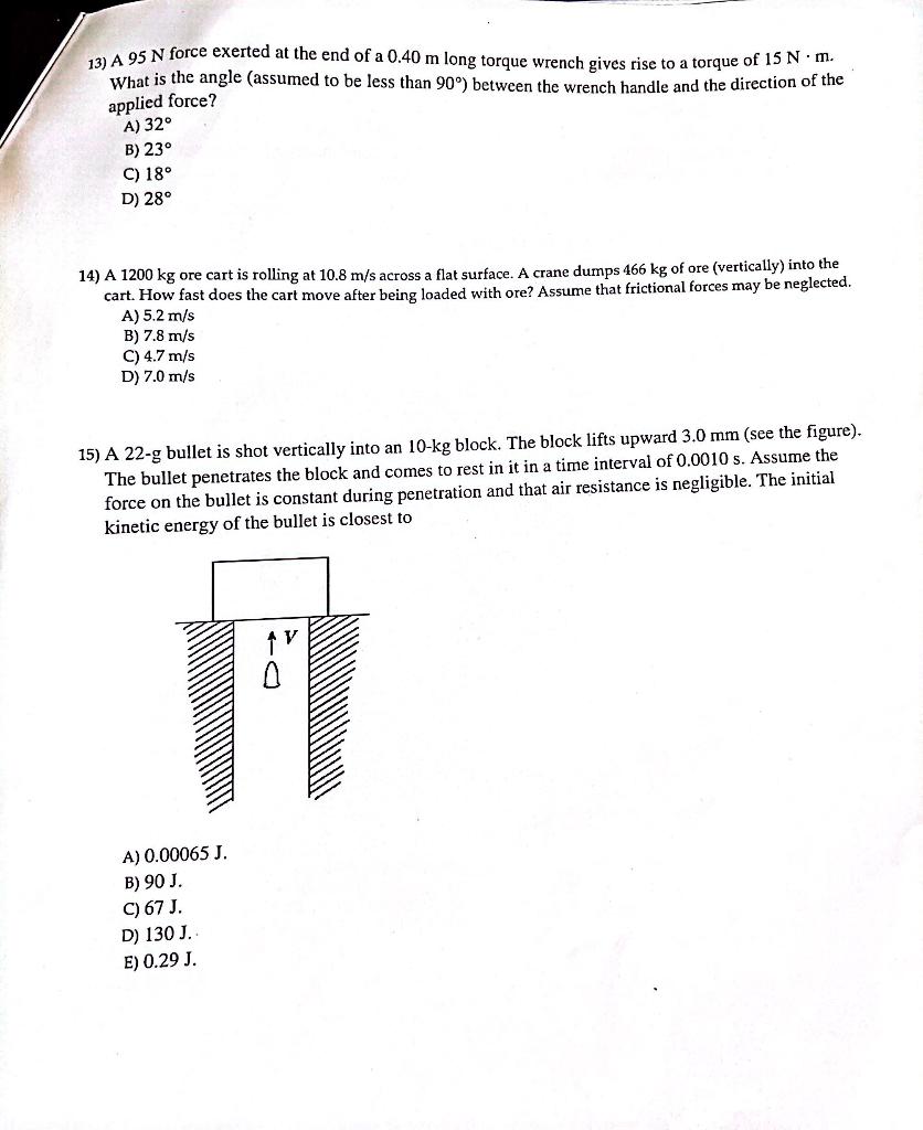 Solved Physics Problems: If you answer all questions | Chegg.com