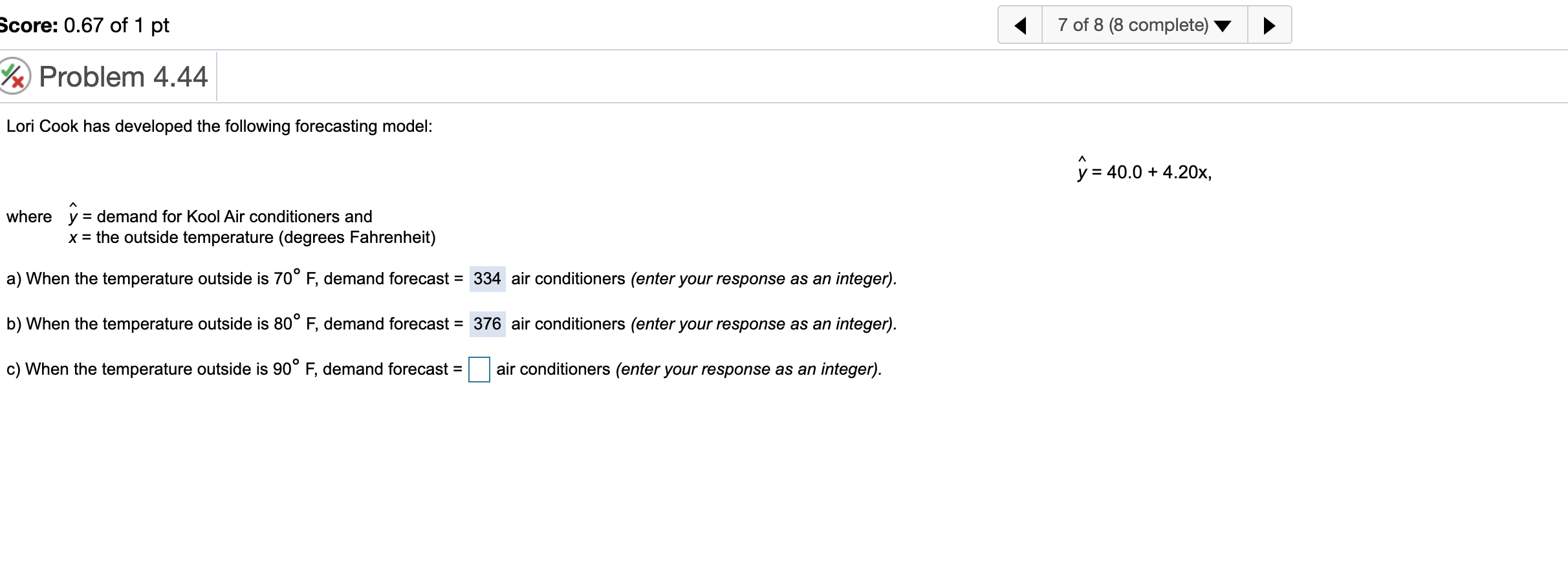 Solved Homework Homework 1 Forecasting Score 0 47 Of 1 Pt