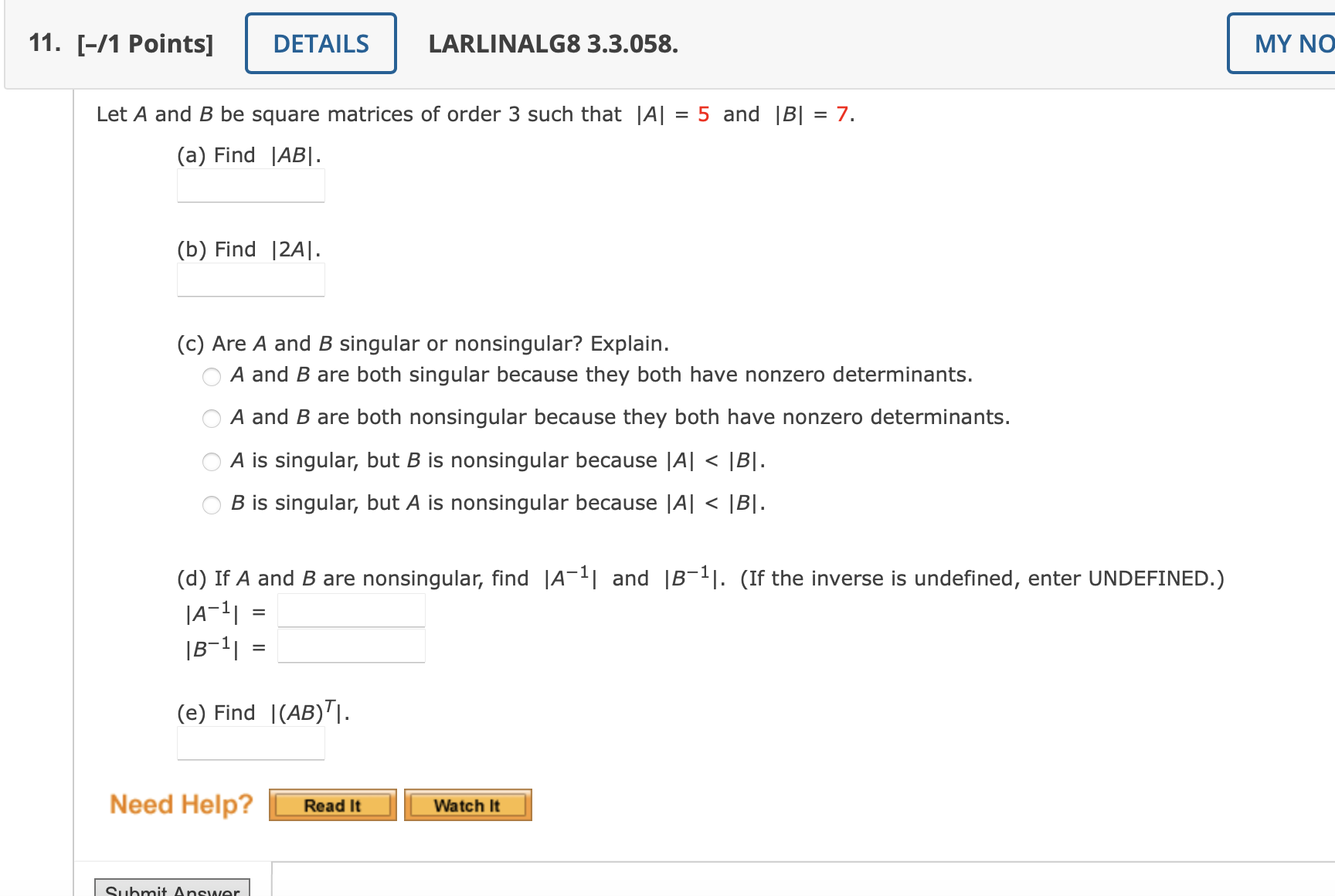 Solved 3.3 | Chegg.com