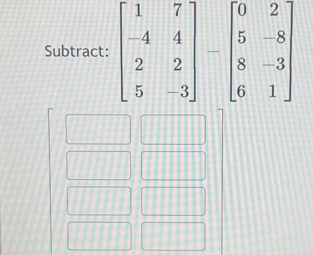Solved Subtract: [17-44225-3]-[025-88-361]please show work | Chegg.com