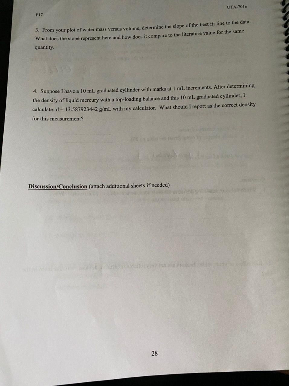F17 UTA-701e Ulys on 122 Name LAB REPORT Section | Chegg.com