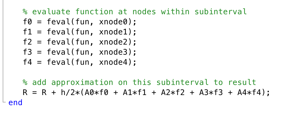 2. Gaussian Quadrature Rules The following files are | Chegg.com