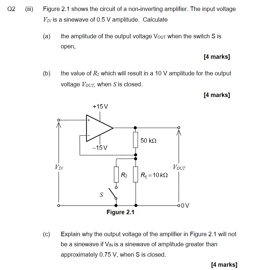 Solved Q2 (i) A filter made of a capacitor C and a resistor | Chegg.com
