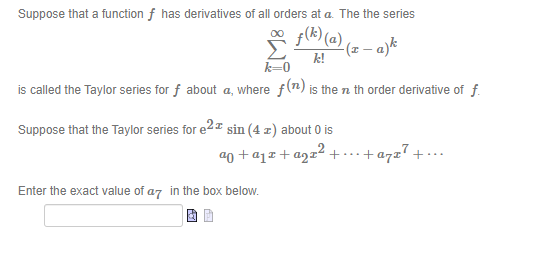 Solved Suppose that a function f ﻿has derivatives of all | Chegg.com
