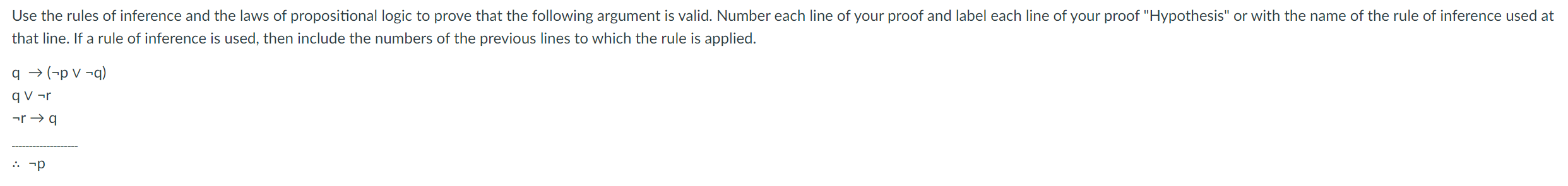 Solved Use the rules of inference and the laws of | Chegg.com