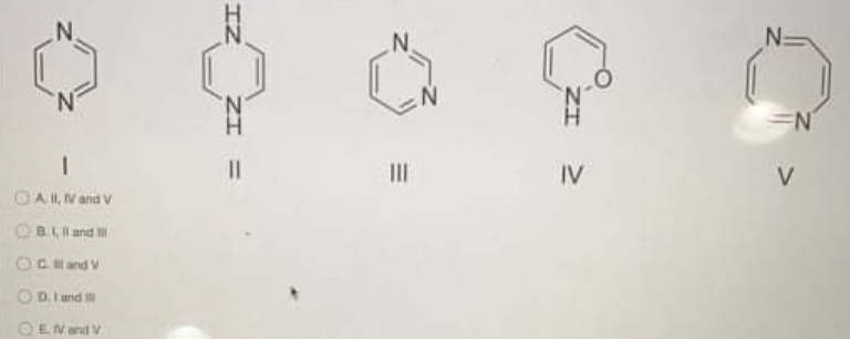 I II III IV V A lit, Nana V Q., , ll and 111 c. | Chegg.com
