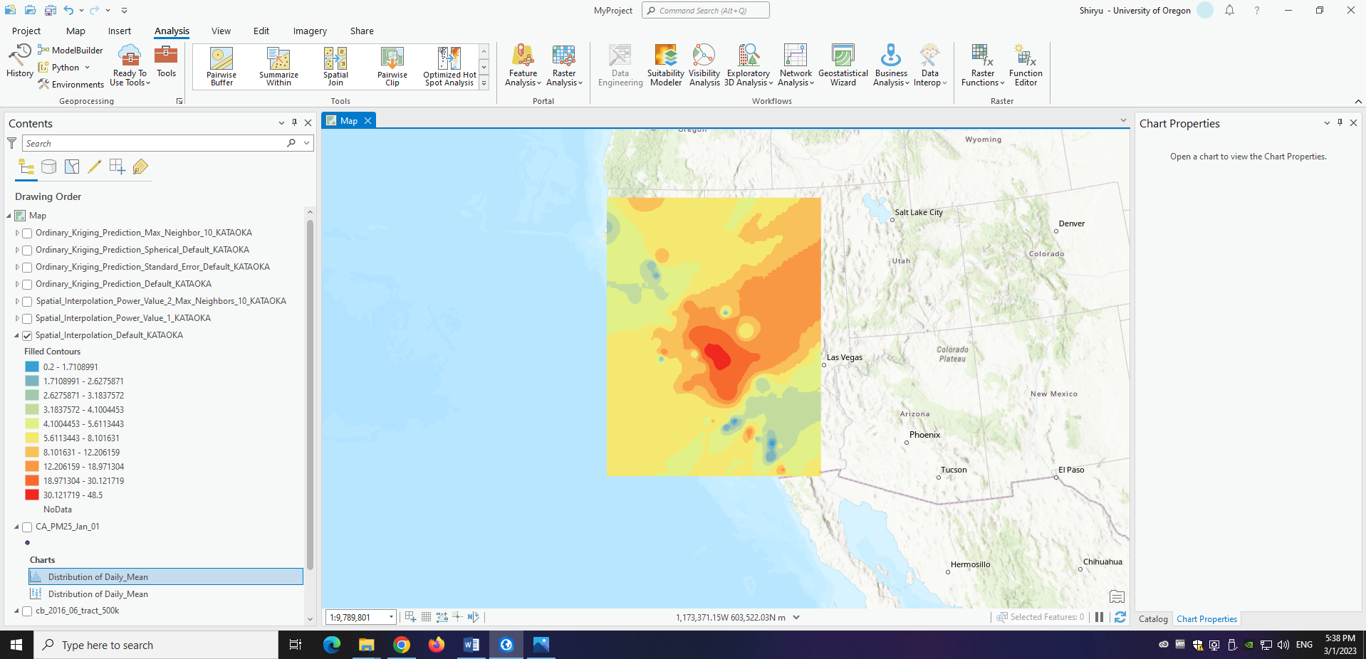 Q4: Provide a screenshot of the prediction map | Chegg.com