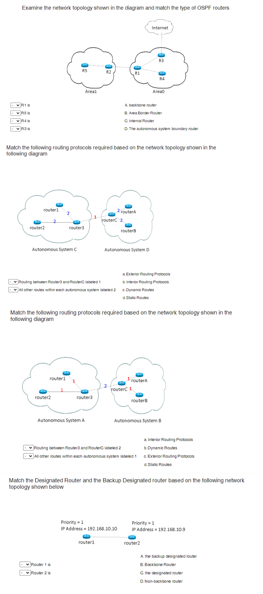 Solved Examine the network topology shown in the diagram and | Chegg.com