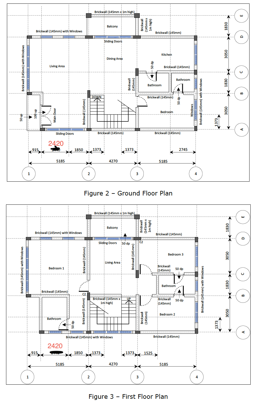 Figure 1 through Figure 6 show the proposed sectional | Chegg.com