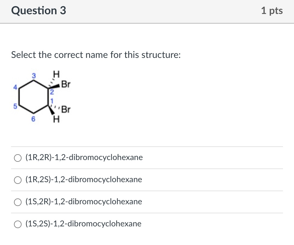 Solved Select the correct name for this structure: | Chegg.com