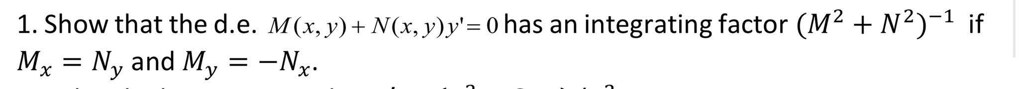 Solved Suppose now that we are given a differential equation | Chegg.com